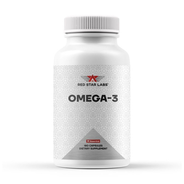 Омега 3, 180 капс, Red Star Labs, Рыбий жир для женщин мужчин детей ...