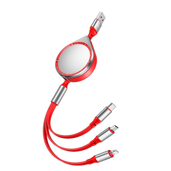 Кабель USB 2.0, USB Type-C RECCI RTC-T13 Rainbow - купить по низкой ...