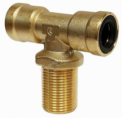 Фитинг металлический тройной 12*М20*12 фланцевый 9410 12-M20X1,5-C ...