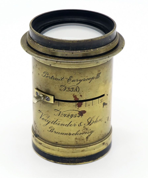 Объектив Portrait-Euryscop III №3A Voigtlander & John Braunschweig ...