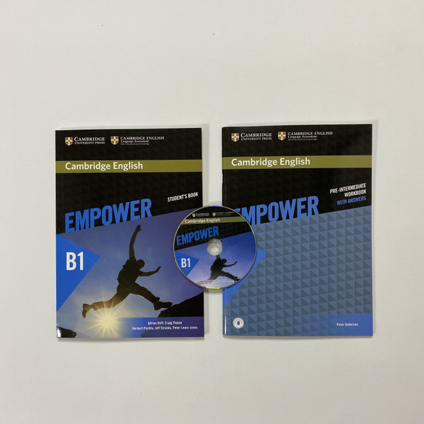 Характеристики Empower B1,Pre-Intremediate, Student's Book, Workbook + CD (учебник, раб.тетрадь ...