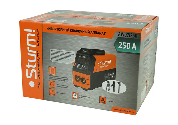 Сварочный аппарат Sturm! AW97I250 купить по низкой цене с доставкой в ...