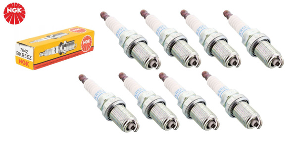 Свечи зажигания, комплект 8 шт. NGK BKR5EZ (7642) для PEUGEOT 306 ...