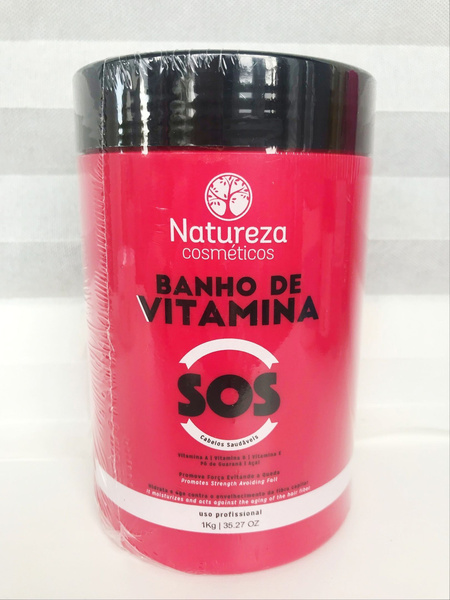 Ботокс для волос SOS-восстановление NATUREZA Vitamina Натуреза сос 1кг ...