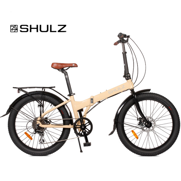 Складной велосипед Shulz Easy Fat песочный - купить по выгодной цене в ...