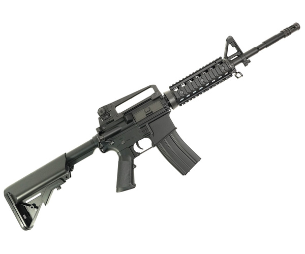 Страйкбольный автомат Cyma M4 RIS, пластик (CM.507) — купить в интернет ...