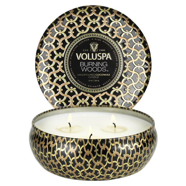 Свеча ароматическая VOLUSPA "Горящее дерево", 1 шт купить по выгодной ...