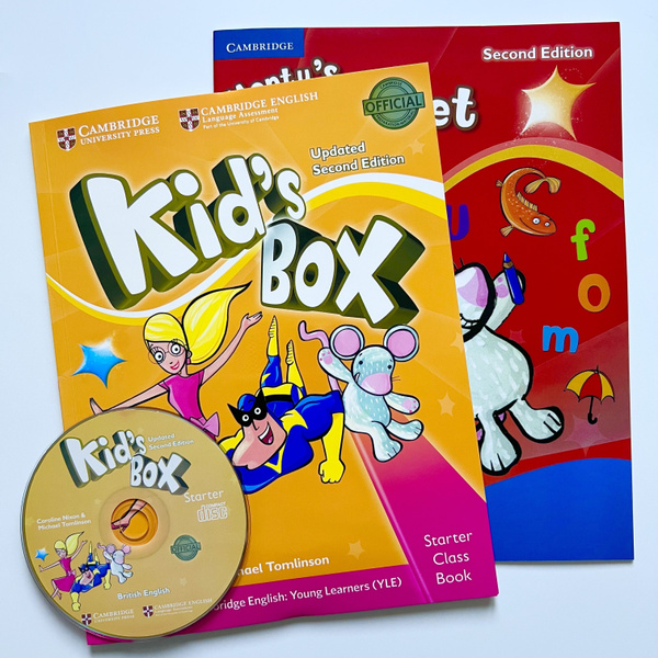 Kid's Box Starter Class Book (+CD) + Monty's Alphabet Book Tomlinson ...