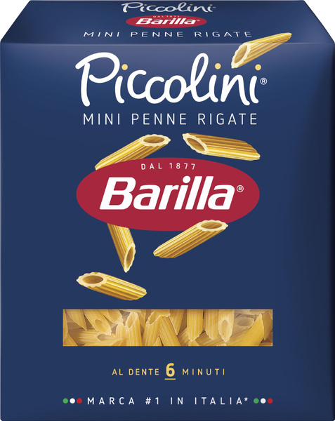 Макароны Barilla Мини Пенне Ригате n.66, 450 г - купить с доставкой по ...