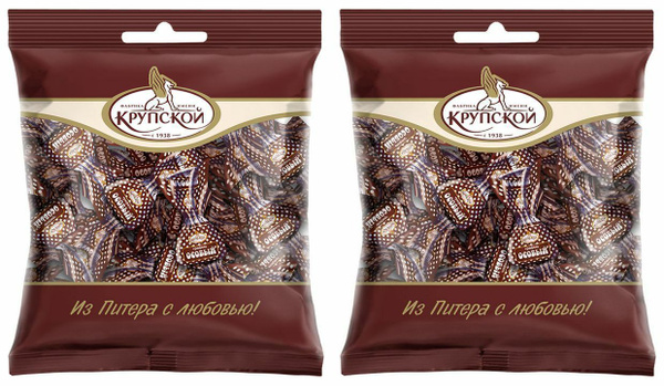 Фабрика имени Крупской Конфеты Трюфель Особый, 200 г, 2 уп - купить с ...