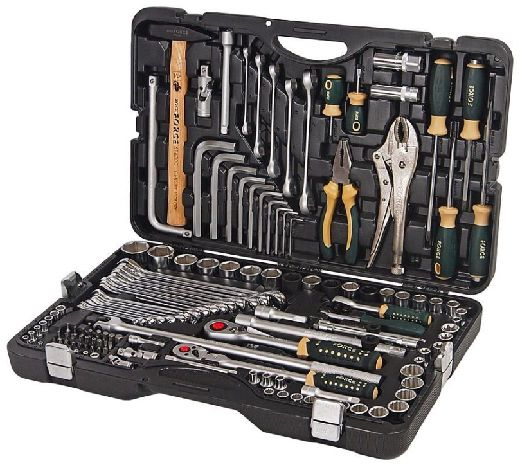 Набор инструментов Rockforce 142 предмета 1/4" 3/8" 1/2" (6-гр.) (4-32мм) - купить по выгодной ...