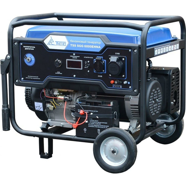 Генератор бензиновый TSS SGG 6000 EHNA - купить по низкой цене в интернет-магазине OZON (1394445492)