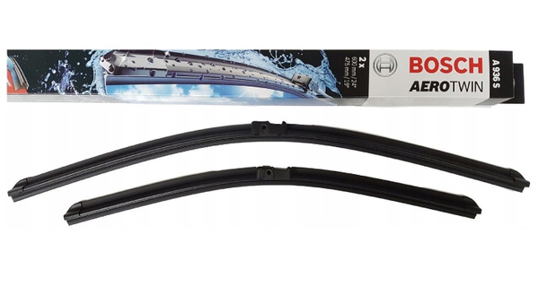 Комплект бескаркасных щеток стеклоочистителя Bosch 425330, крепление ...