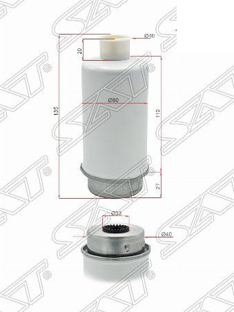 Фильтр топливный SAT 12224113 - купить по выгодным ценам в интернет ...