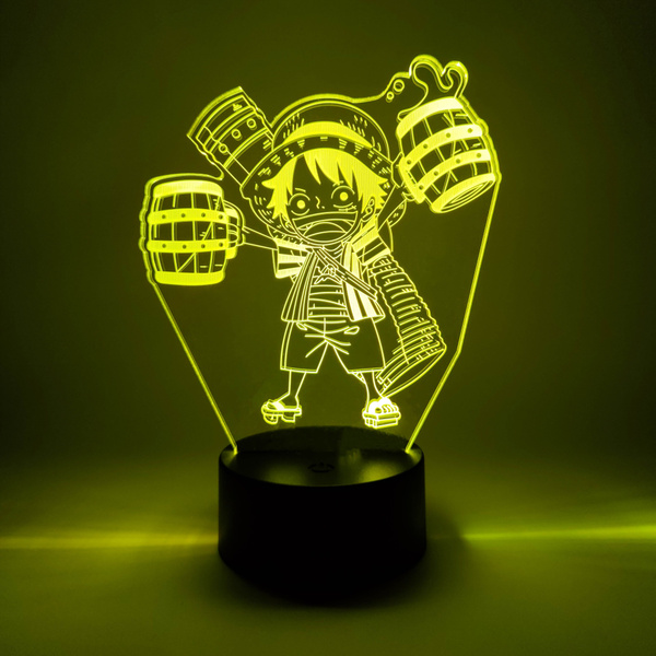 Купить LED ночник Монки Д. Луффи / Luffy D. Monkey из аниме Ван-Пис ...