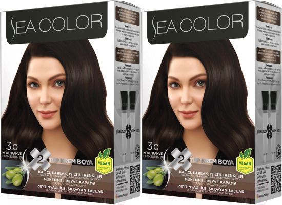 SEA COLOR Краска для волос, 600 мл - купить с доставкой по выгодным ...