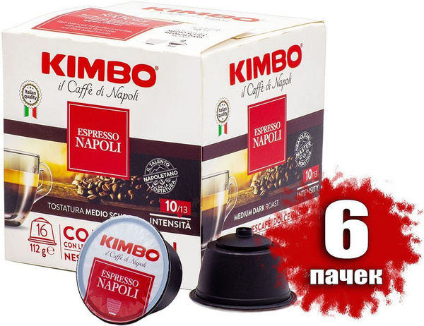 Характеристики Кофе в капсулах Dolce Gusto формат, Kimbo Эспрессо ...