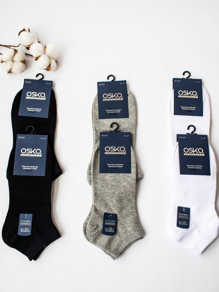 Комплект носков Osko, 12 пар - купить с доставкой по выгодным ценам в интернет-магазине OZON ...