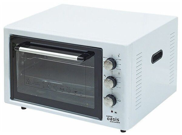 Мини-печь Oasis M-37CW, белый, 37 л купить по низкой цене с доставкой в интернет-магазине OZON ...