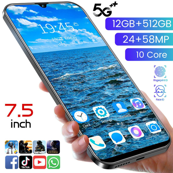 Смартфон андроид телефоны смартфоны Русский 7.5 дюйм - купить по ...
