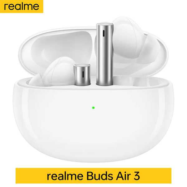 Характеристики realme Наушники беспроводные с микрофоном Realme Buds ...