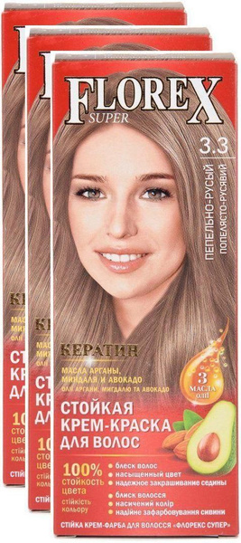 Florex Краска для волос, 100 мл - купить с доставкой по выгодным ценам ...