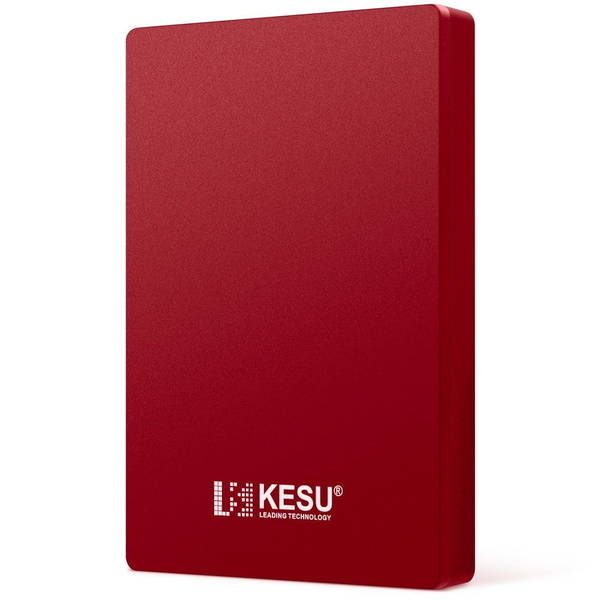 KESU 500 ГБ Внешний жесткий диск KESU2530 (KESU-2530), красный - купить ...