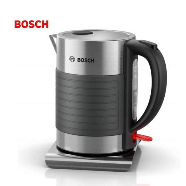 Купить электрический чайник Bosch TWK7203, Металл/пластик по низкой ...