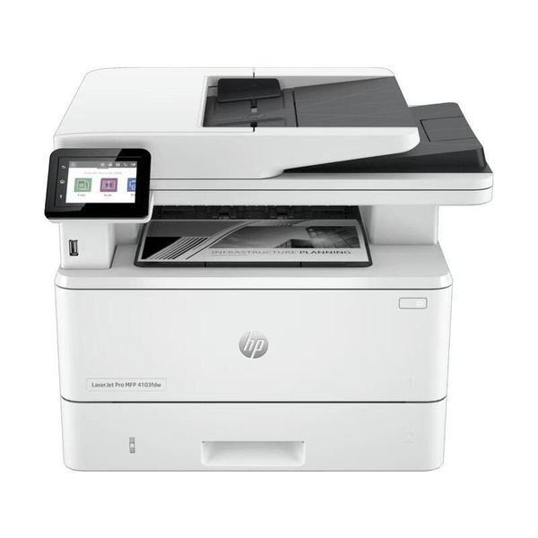 МФУ лазерное HP LaserJet Pro 4103fdw купить на OZON по низкой цене ...