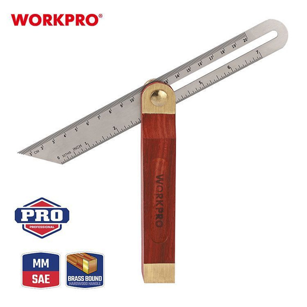 Малка WORKPRO 200мм х 180мм, Металл - купить по выгодным ценам в интернет-магазине OZON (1159176384)