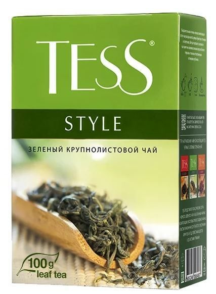 Чай зеленый листовой Tess Style 100г купить с доставкой по выгодным