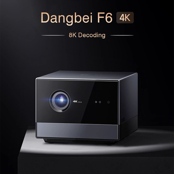Проектор Новый Dangbei F6 DLP 4K с разрешением 3840×2160 8K ...