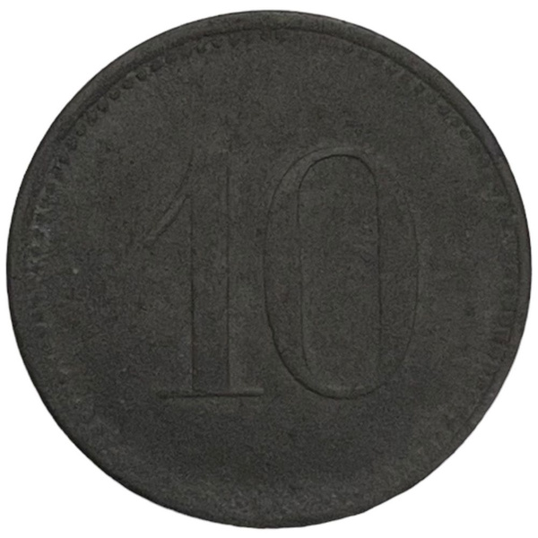 Германия (Германская Империя) Динкельсбюль 10 пфеннигов 1917 г. (5) - купить в интернет-магазине ...