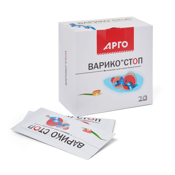 "Варико-стоп" концентрат сухой напитка безалкогольного, 20 пакетов по ...