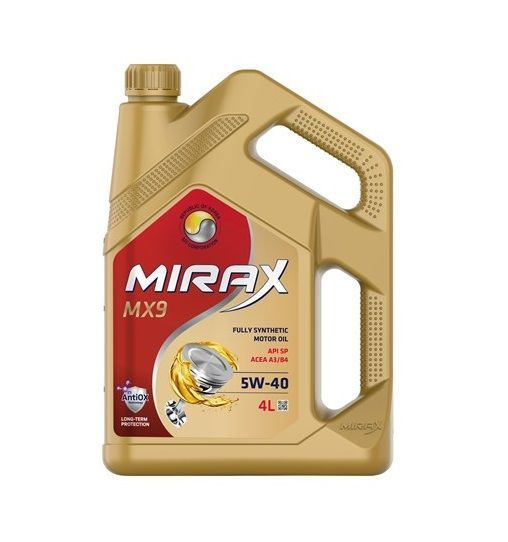 Масло моторное MIRAX 5W-40 Синтетическое - купить в интернет-магазине OZON (1187421922)