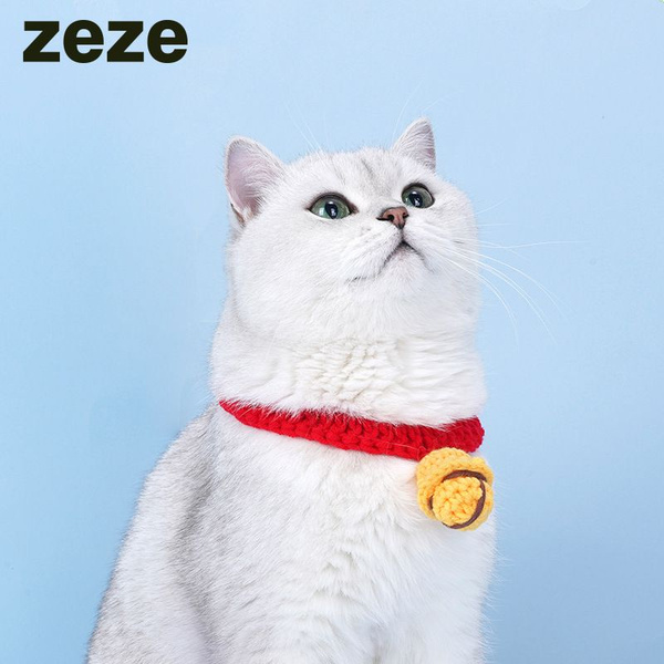zeze Ошейник-колокольчик для кошек, аксессуары на шею для домашних ...