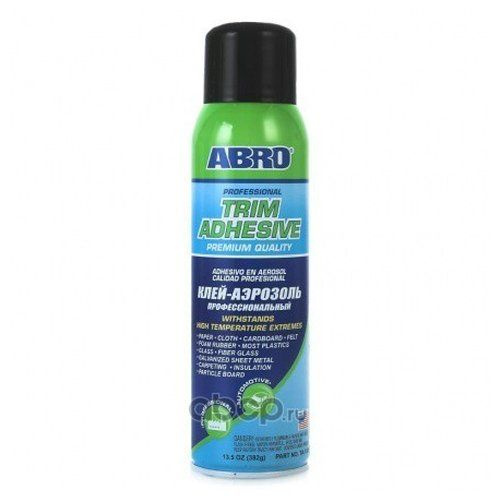 ABRO Клей аэрозольный профессиональный 382гр (12шт) TA-1300 Abro TA1300 ...