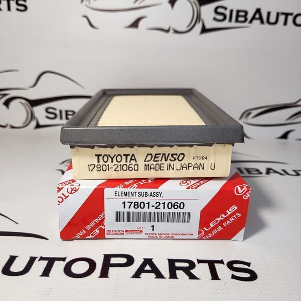 Фильтр воздушный Toyota 1780121060 - купить по выгодным ценам в ...