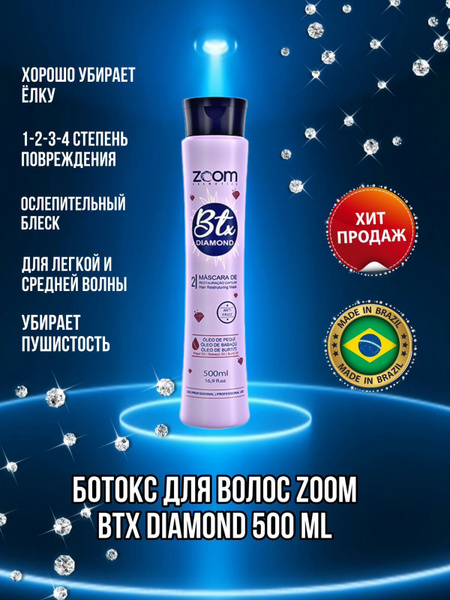 ZOOM Ботокс для волос, 500 мл - купить с доставкой по выгодным ценам в ...