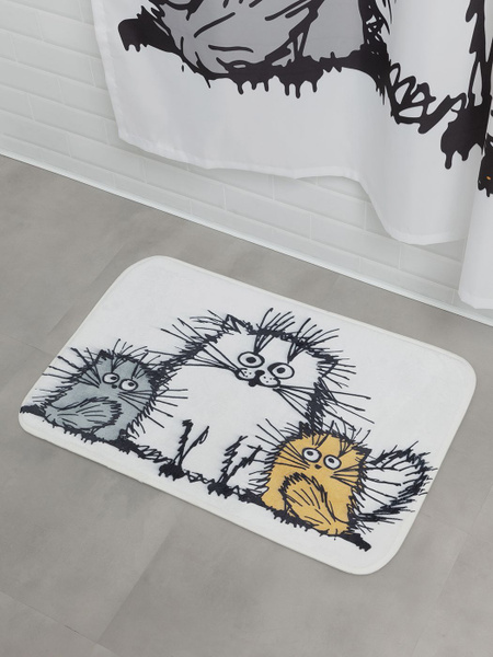Коврик для ванной 52х JoyArty, bath_17711 - купить по выгодной цене в интернет-магазине OZON ...