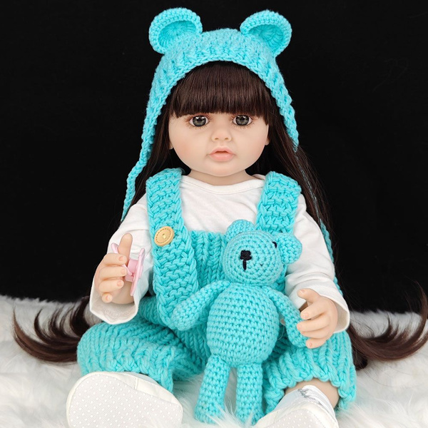 Кукла Реборн 55cm /силиконовая Игрушка Пупс - купить с доставкой по ...