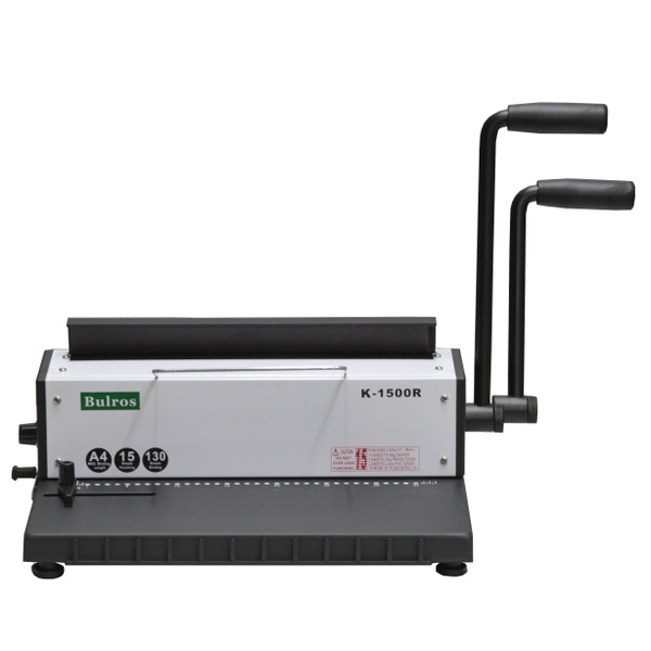 Переплётчик на металлическую пружину Bulros K-1500R - купить с доставкой по выгодным ценам в ...