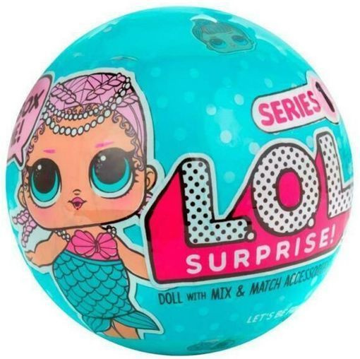 L.O.L. Surprise! Кукла LOL Surprise Merbaby / шарик ЛОЛ серия 1 волна 1 ...