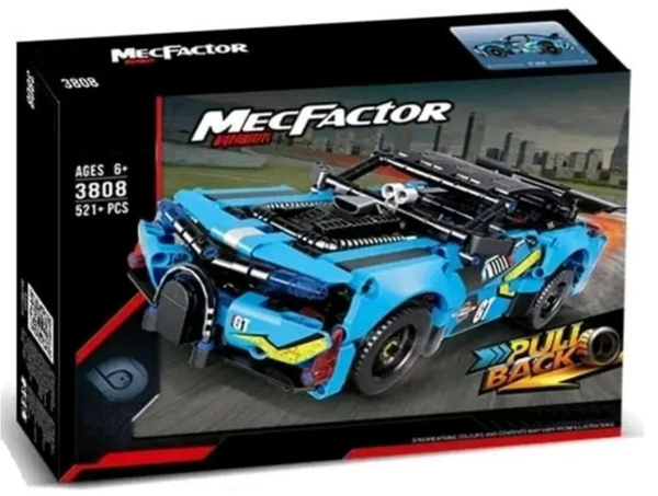 Конструктор Decool MecFactor 3808 Blue-City Rage купить на OZON по ...