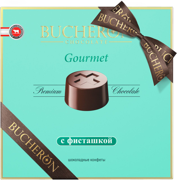 Конфеты Bucheron Gourmet шоколадные с фисташкой, 180г, 1 шт. - купить с ...