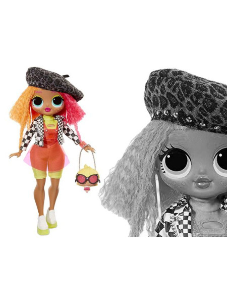 Кукла L.O.L. Surprise! OMG Neonlicious с 20 сюрпризами - купить с ...