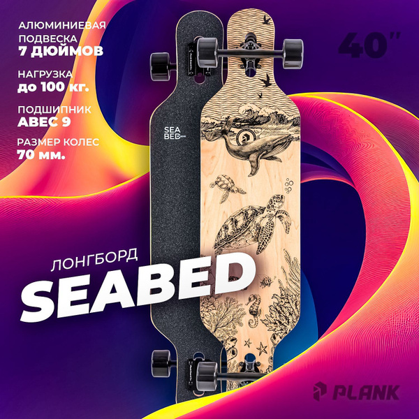 Лонгборд PLANK SEA 103.7 - купить по выгодной цене в интернет-магазине OZON (1773508248)