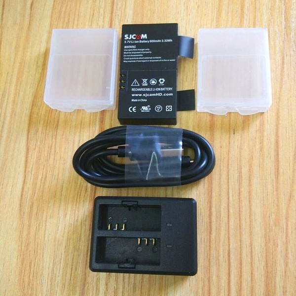 Оригинальные аксессуары SJCAM EKEN, двойное зарядное устройство ...