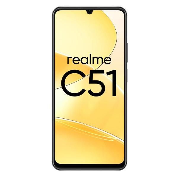 Смартфон realme C51 4/128GB Black Carbon (RMX3830) - купить по выгодной ...