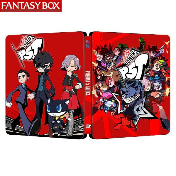 Persona 5 Tactica P5T Steelbook For PS4/PS5 Fantasy Box (Никаких игр,Только Steelbook) - купить ...